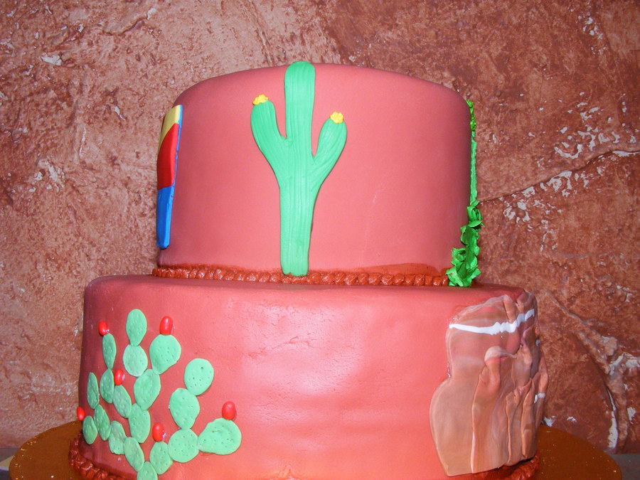 Arizona Theme Cake - CakeCentral.com