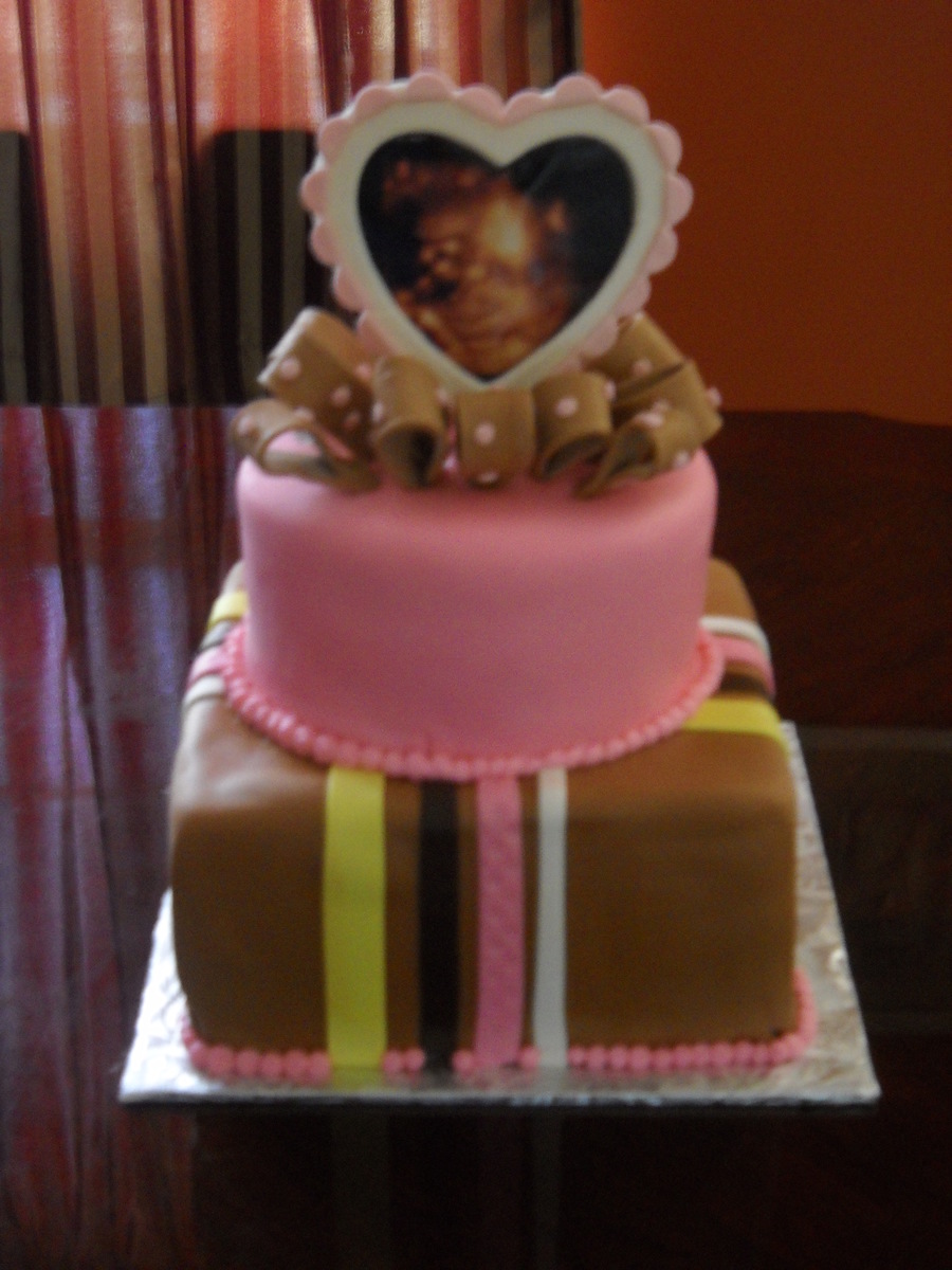 Baby Shower (3D Echosonogram) - CakeCentral.com