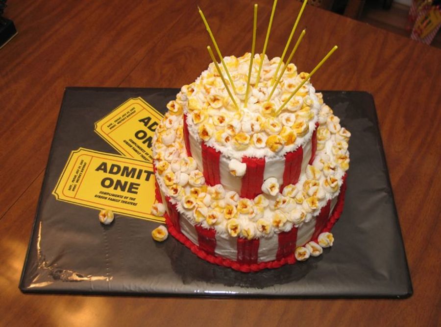 Movie Theatre Cake - CakeCentral.com