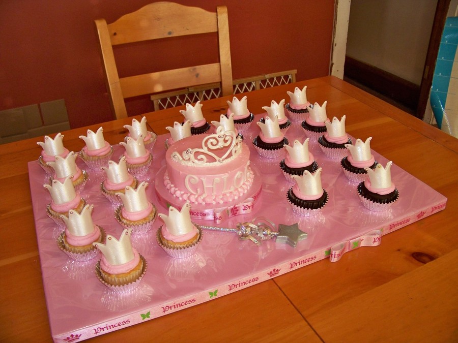 Princess Cuppies - CakeCentral.com