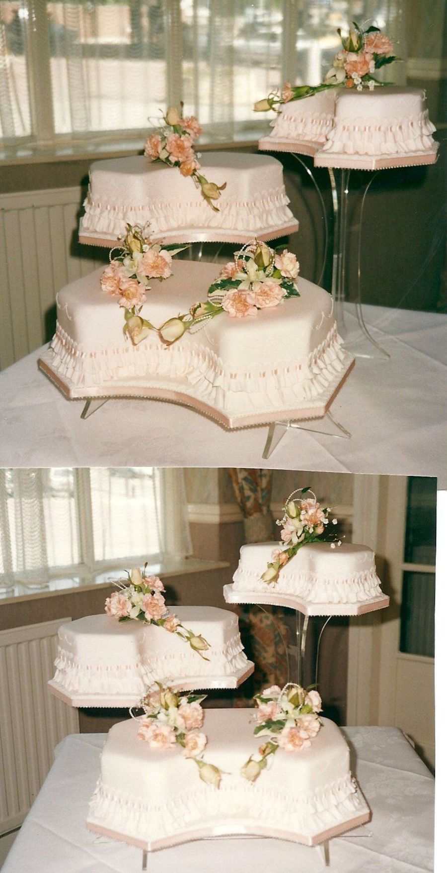 Unusual Shaped 3 Tier Long Octagonal Cake - CakeCentral.com