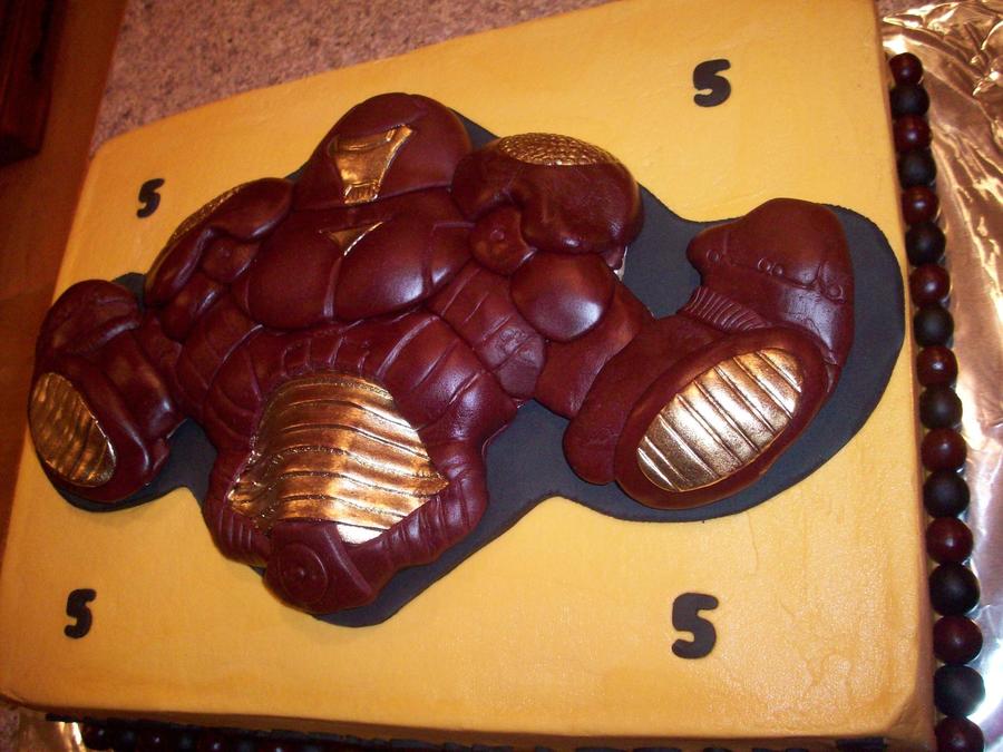 Iron Man Hulkbuster Cake - CakeCentral.com