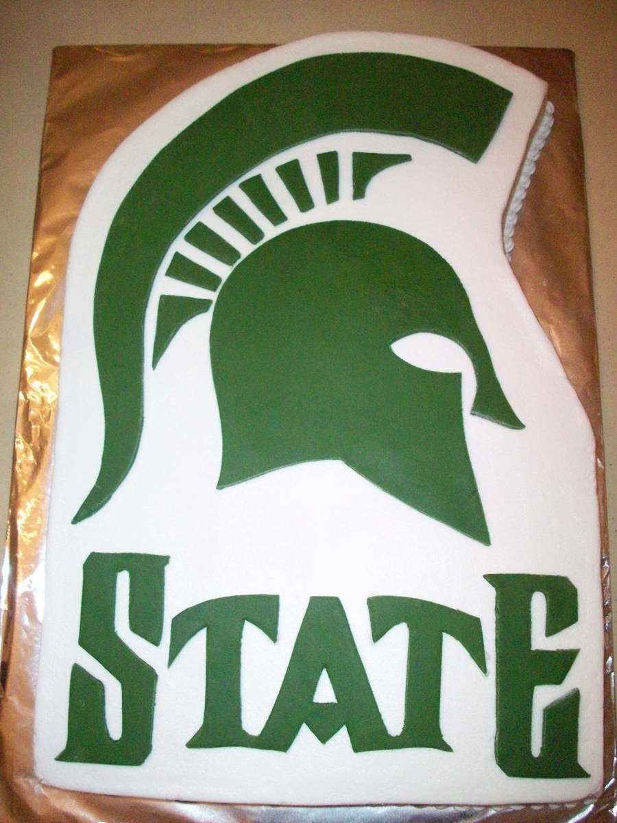 Msu Cake - CakeCentral.com