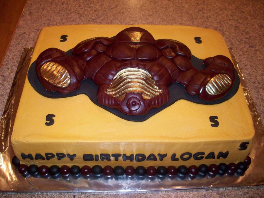 Iron Man Hulkbuster Cake - CakeCentral.com
