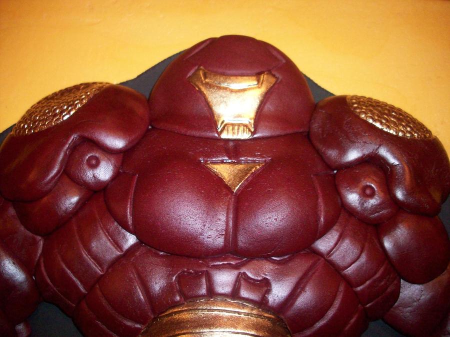 Iron Man Hulkbuster Cake - CakeCentral.com