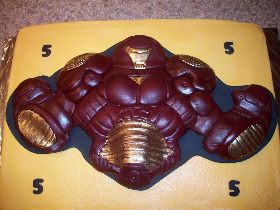 Iron Man Hulkbuster Cake - CakeCentral.com