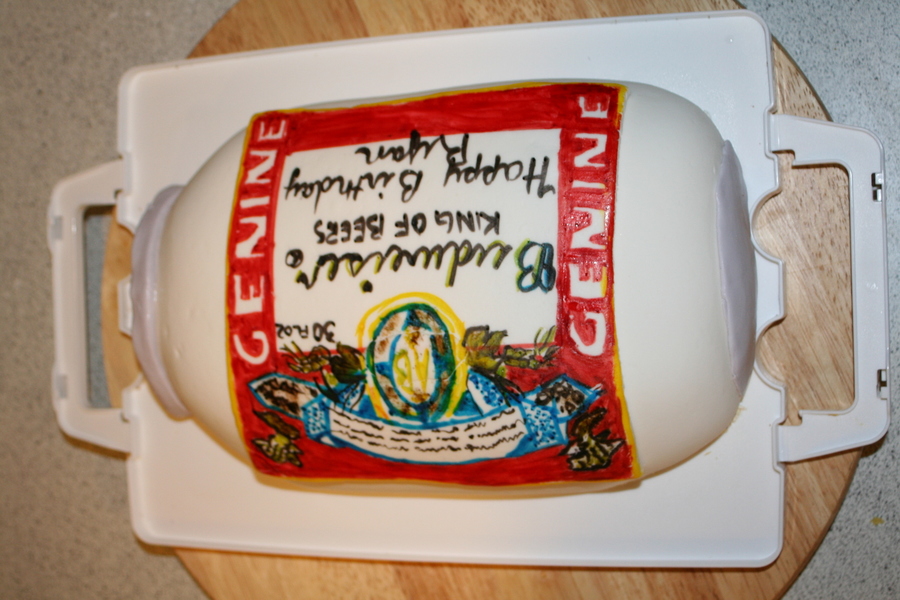 Budwieser Cake - CakeCentral.com