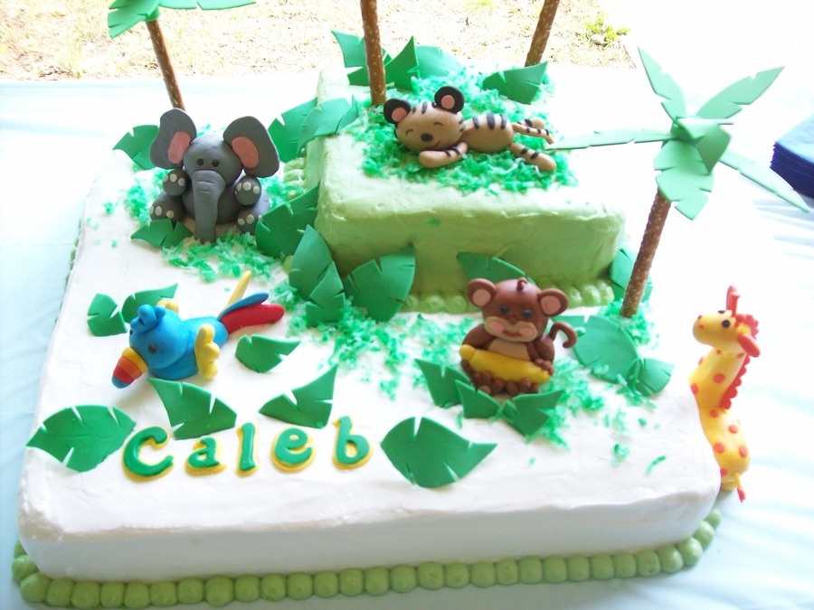 Rain Forest Babies - CakeCentral.com