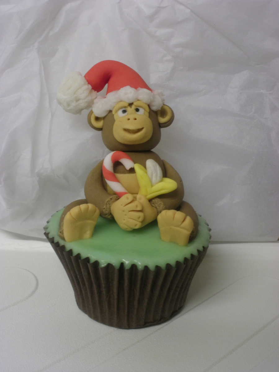 Christmas Monkey - CakeCentral.com