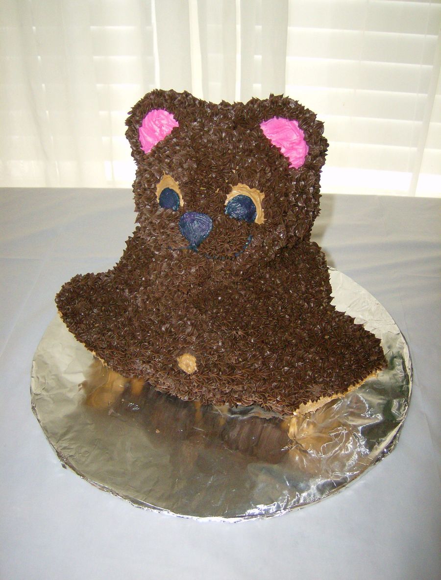 3-D Bear Cake - CakeCentral.com
