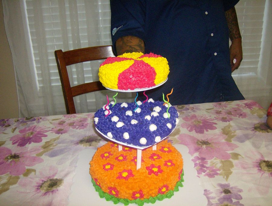 Daughter's 6Th Birthday Cake - CakeCentral.com