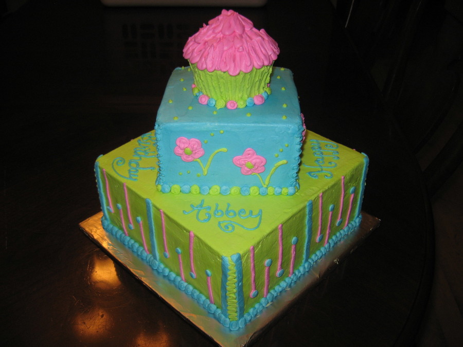 3 Tier Sweet 13 Birthday Cake - CakeCentral.com