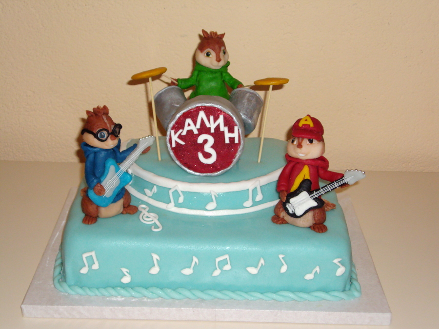 Alvin And The Chipmunks - CakeCentral.com