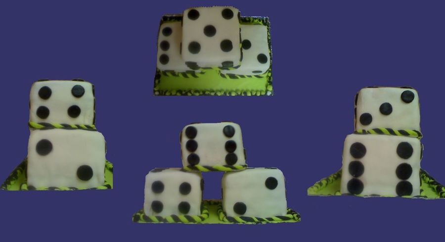 Dice Cake - CakeCentral.com