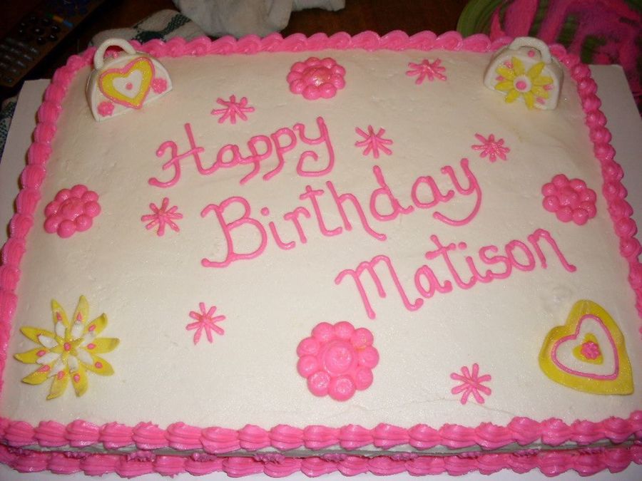 Birthday Cake Order. - CakeCentral.com