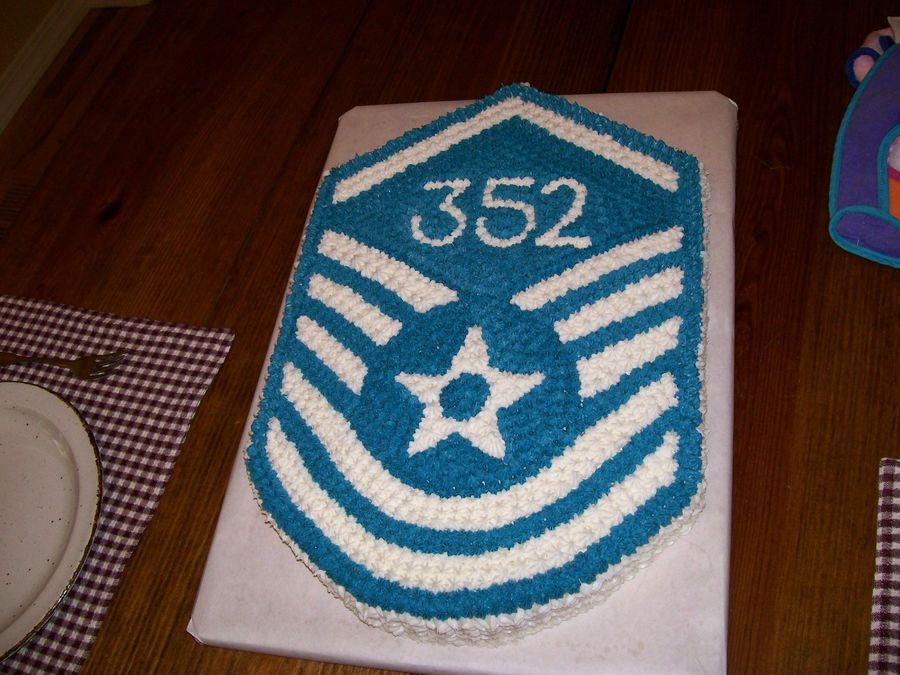 Master Sergeant Promotion Cake - CakeCentral.com