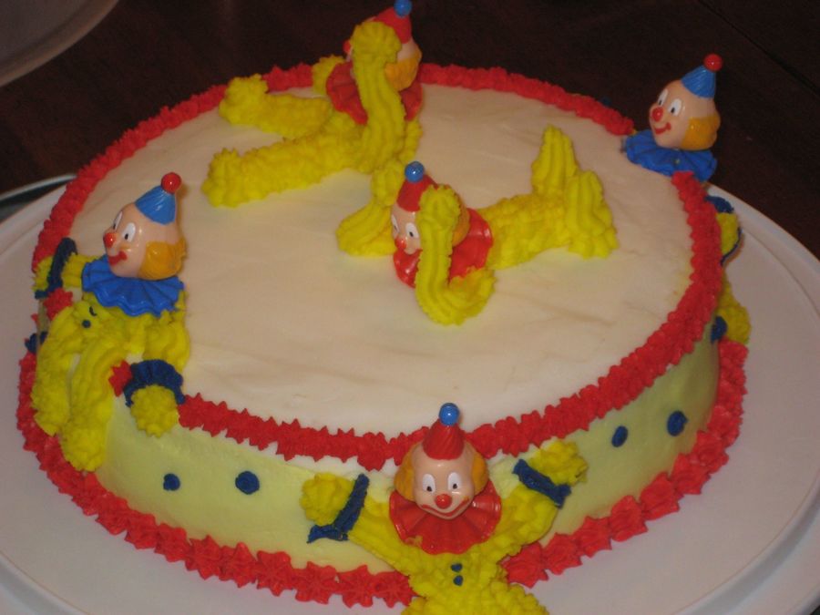 Clown Cake - CakeCentral.com