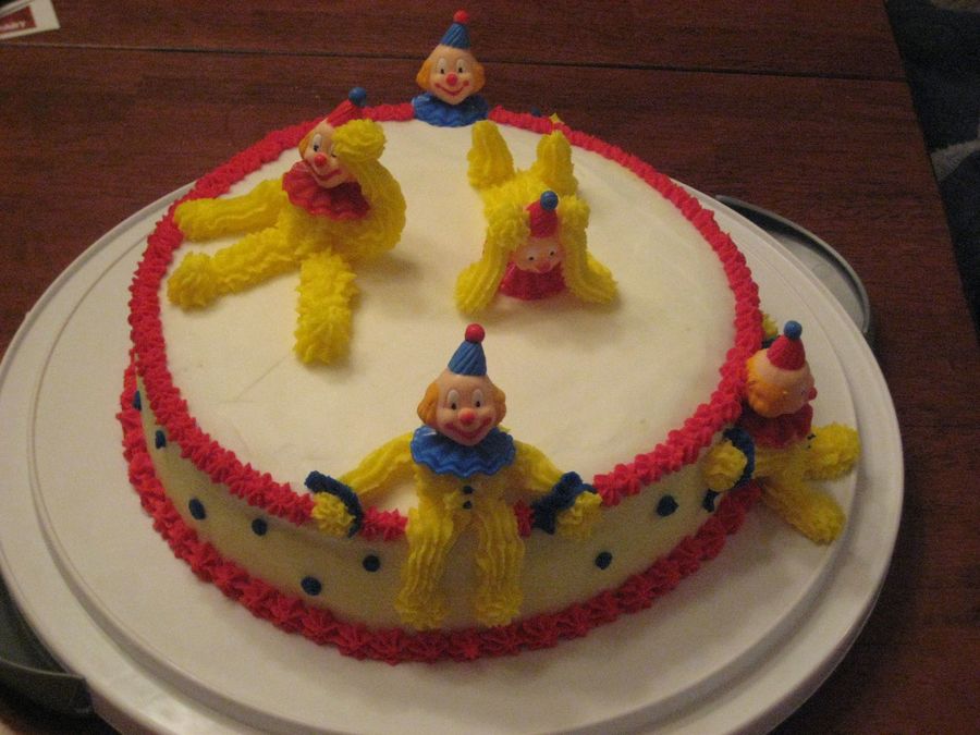 Clown Cake - CakeCentral.com