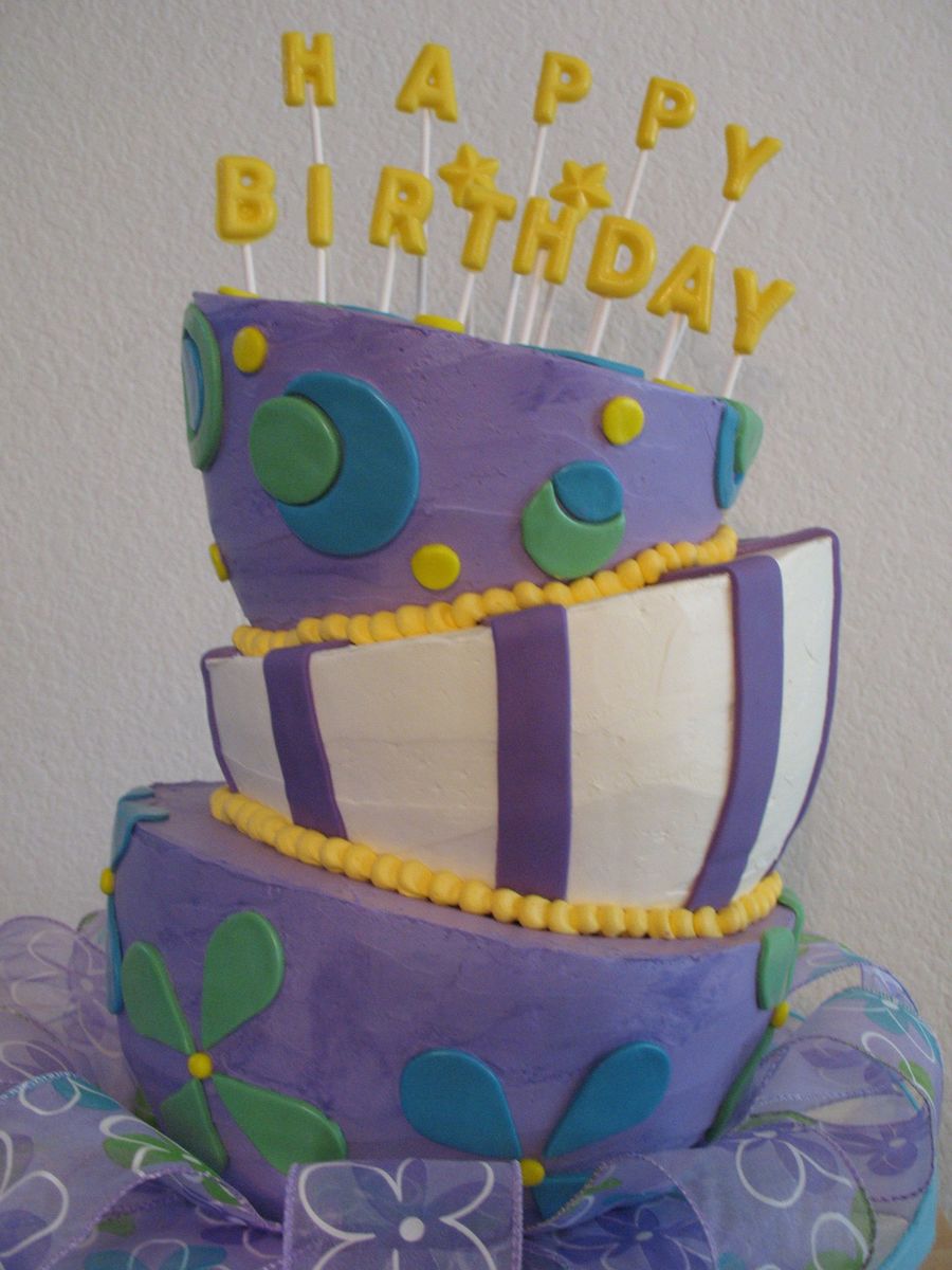 Sara's Birthday Cake - CakeCentral.com