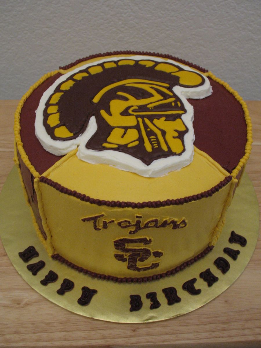 Usc Birthday Cake - CakeCentral.com