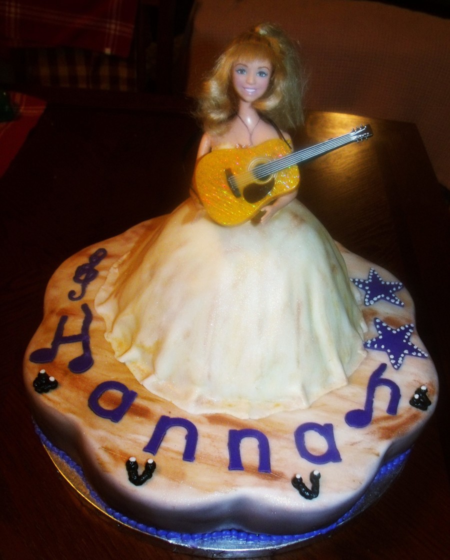Hannah Montana Doll Cake - CakeCentral.com