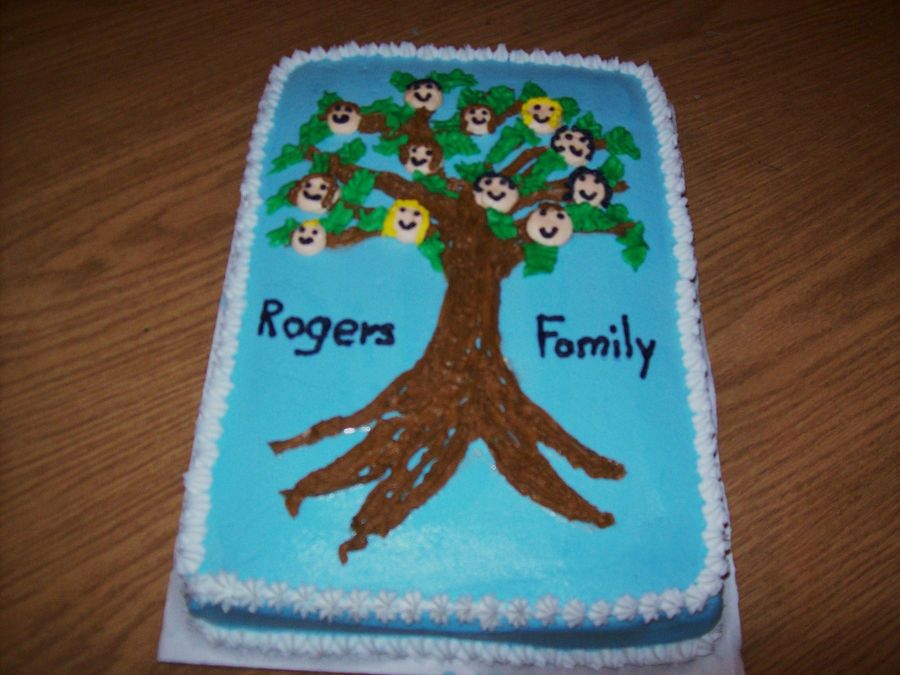 Family Reunion Cake - CakeCentral.com