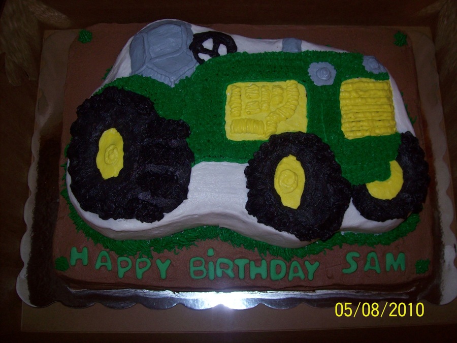 John Deer Tractor - CakeCentral.com