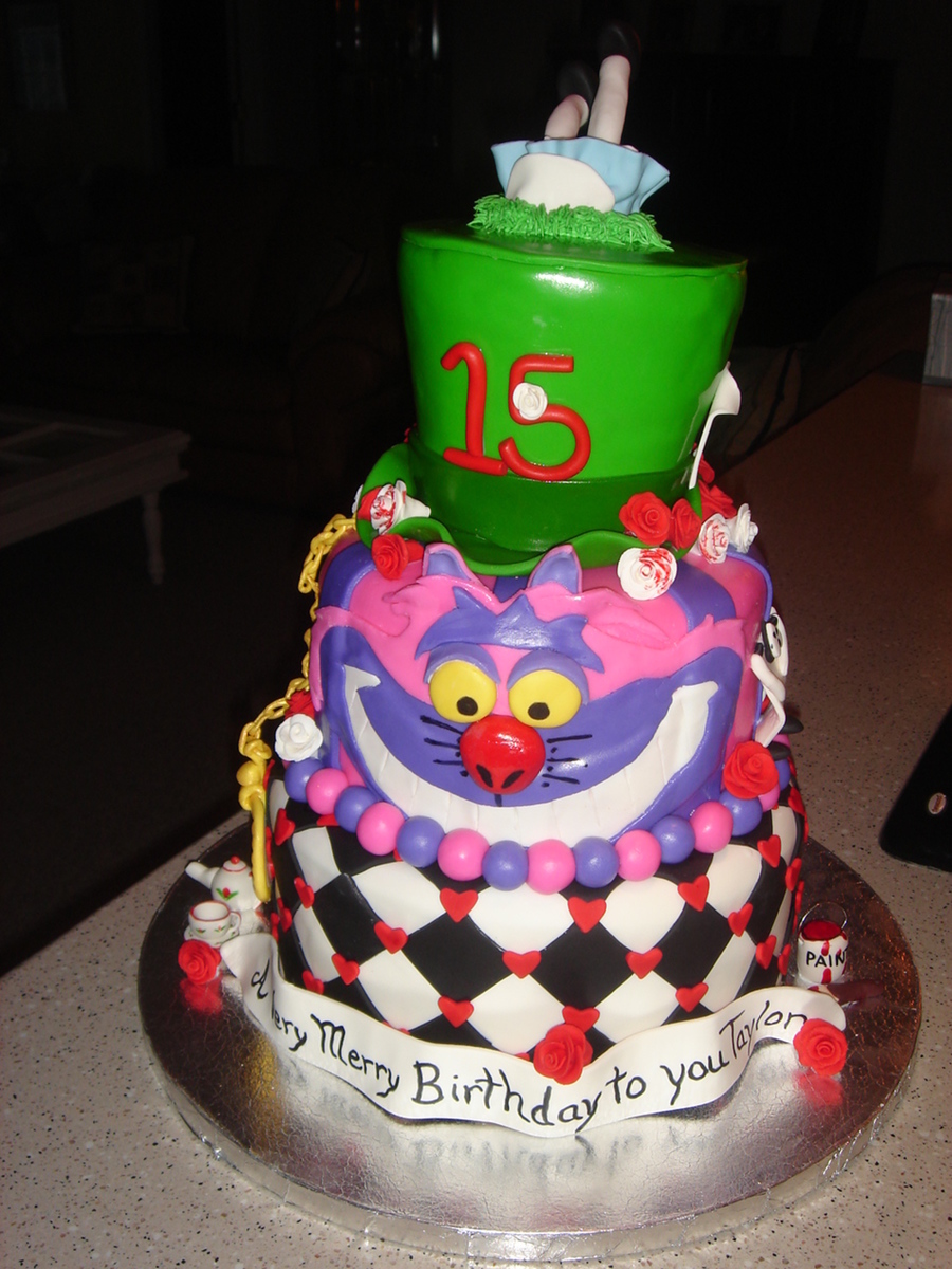 Taylor's 15Th Birthday Cake - CakeCentral.com