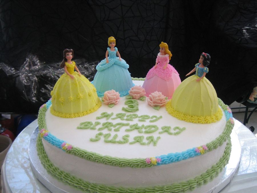 Four Princesses - CakeCentral.com