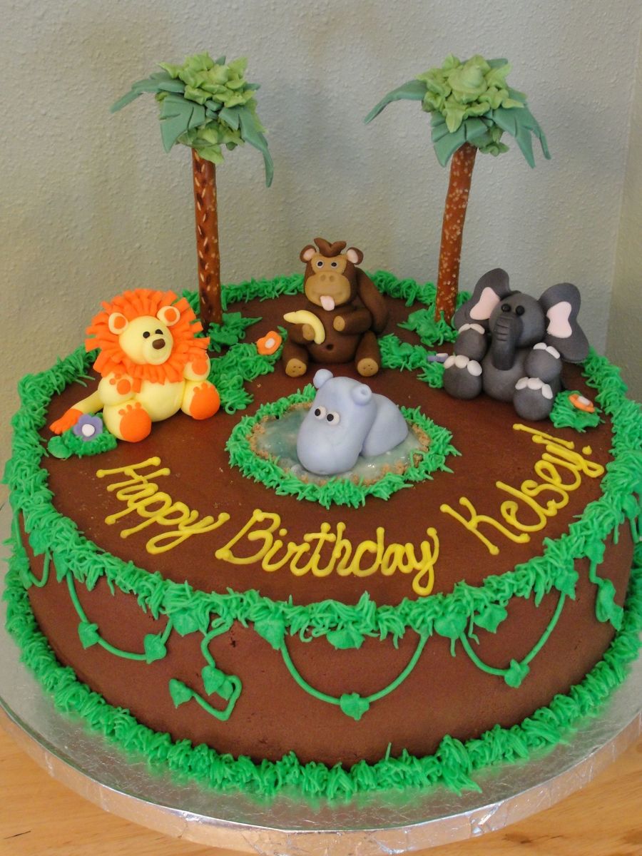Jungle Cake - CakeCentral.com