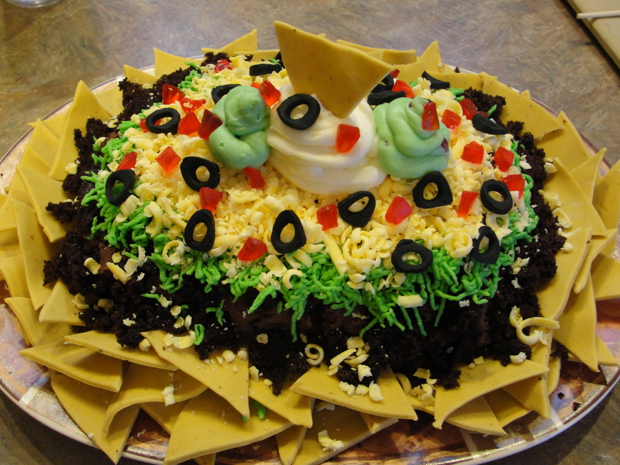Nacho Cake For Cinco De Mayo - CakeCentral.com