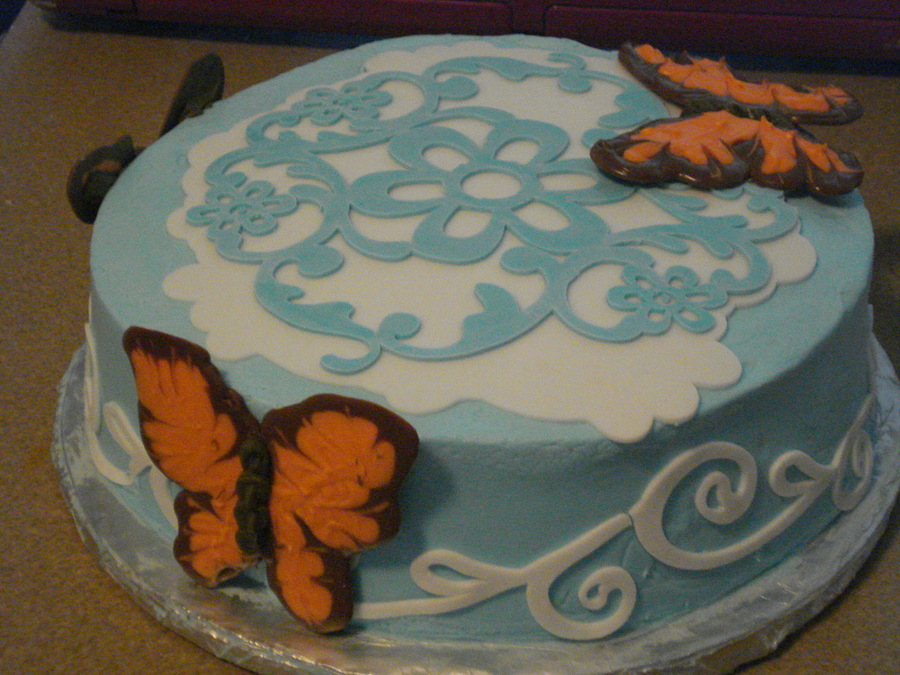 Cricut Cake Test Cake - CakeCentral.com