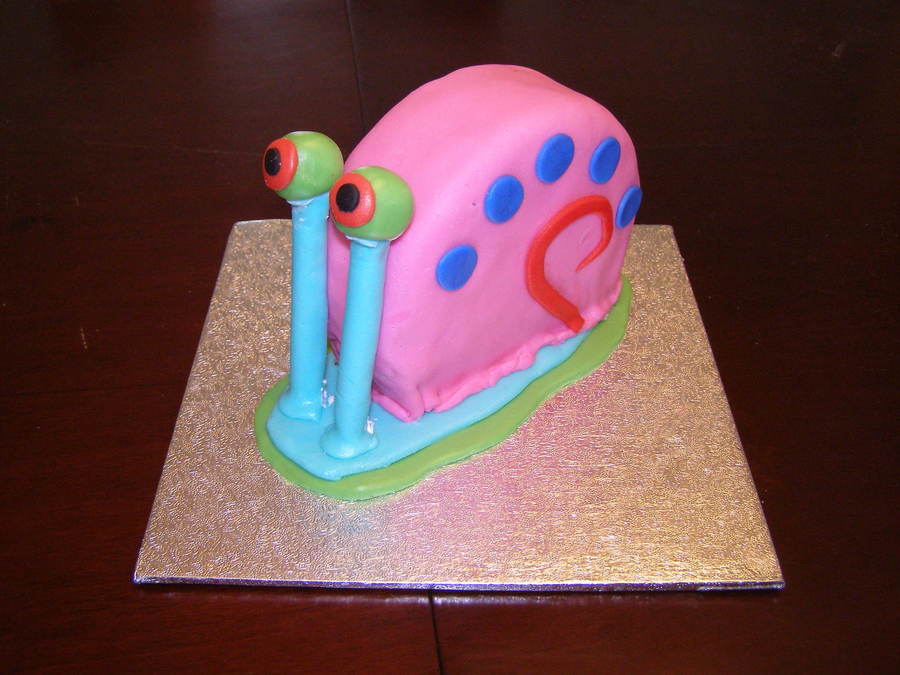 Spongebob & Gary - CakeCentral.com