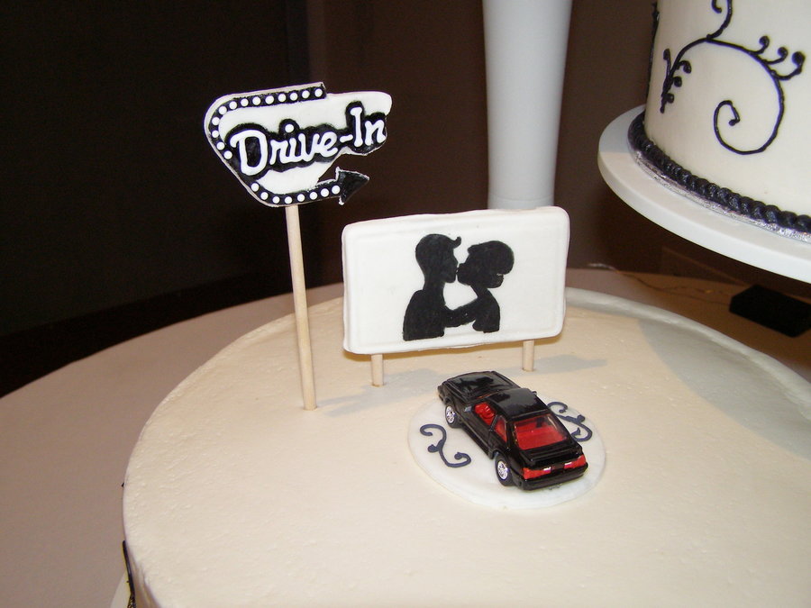 Car Themed Wedding Cake - CakeCentral.com