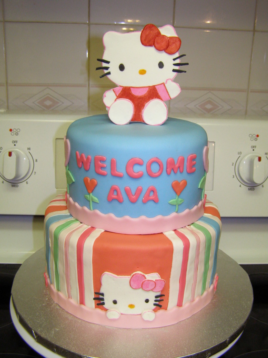 Hello Kitty Baby Shower - CakeCentral.com