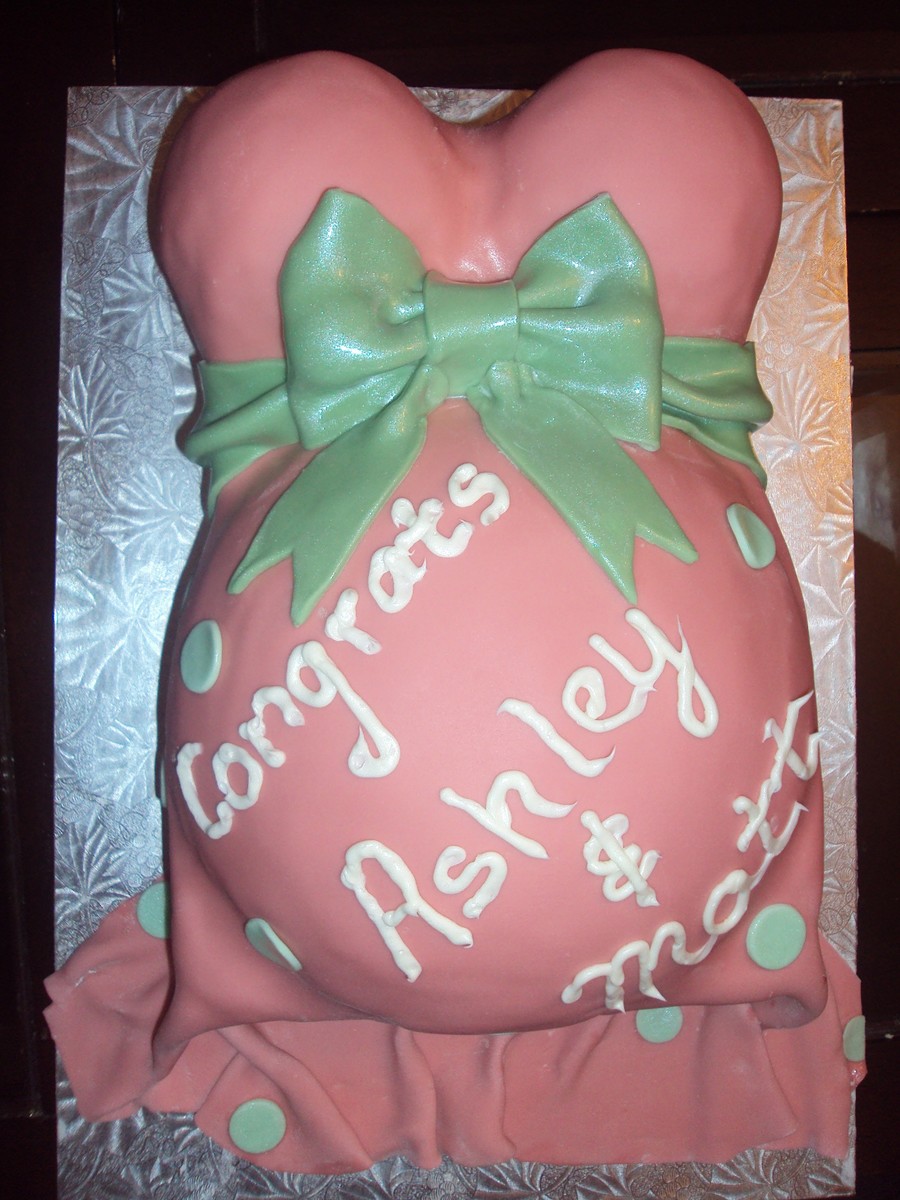 Belly Cake - CakeCentral.com