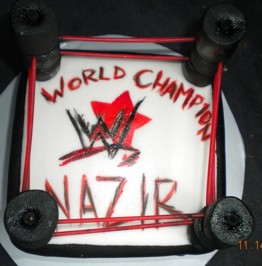 Boxing Ring - CakeCentral.com