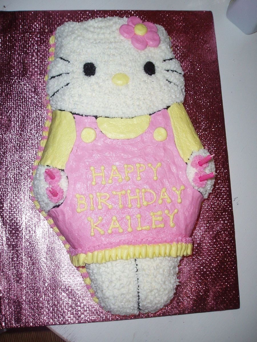 Hello Kitty Child's Birthday Cake - CakeCentral.com