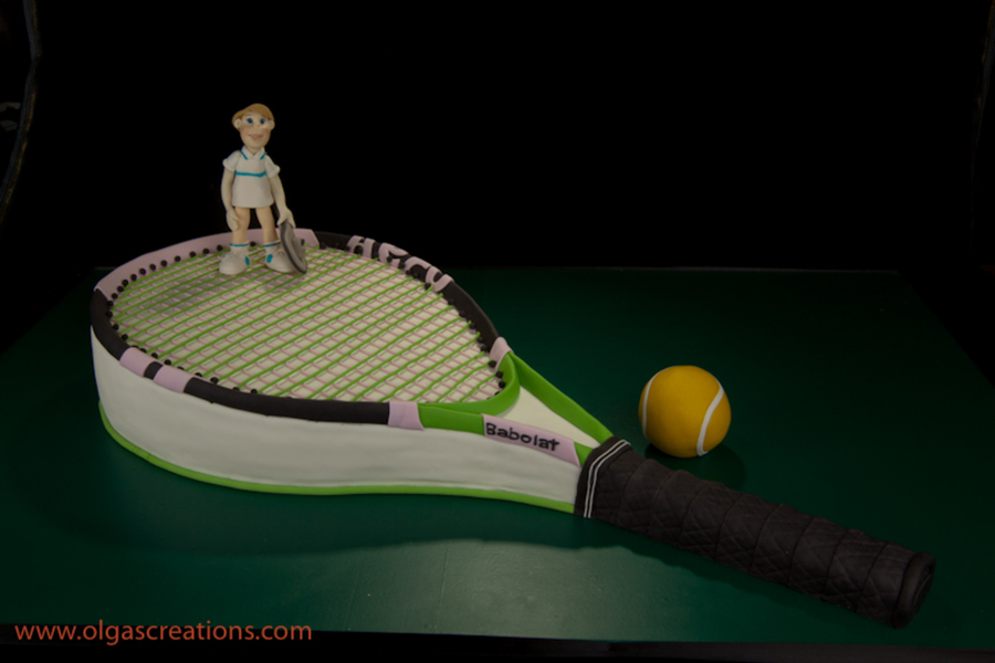 Tennis Bat Mitzvah Cake - CakeCentral.com