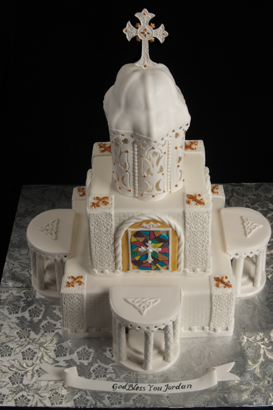 First Communion Cake - CakeCentral.com