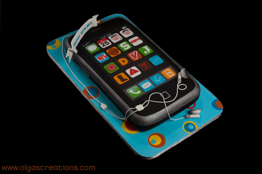 Iphone Cake - CakeCentral.com