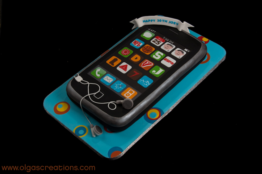Iphone Cake - CakeCentral.com