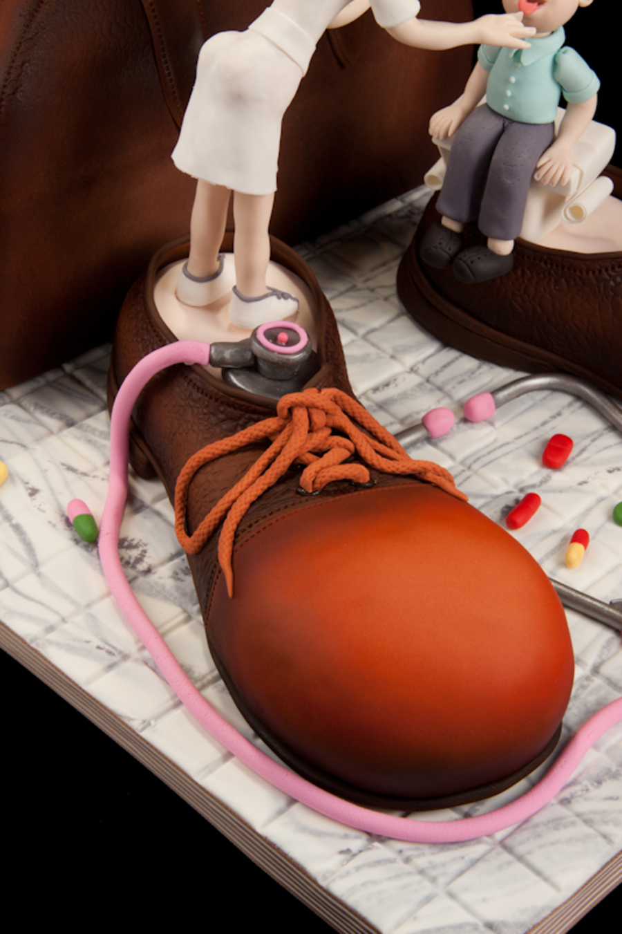 Medical School Graduation Cake - CakeCentral.com