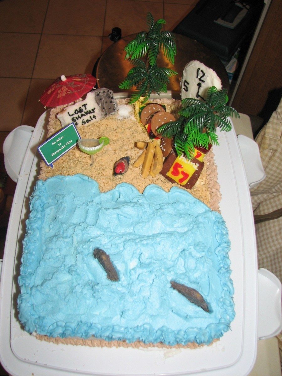 Jimmy Buffett Cake (Birthday) - CakeCentral.com
