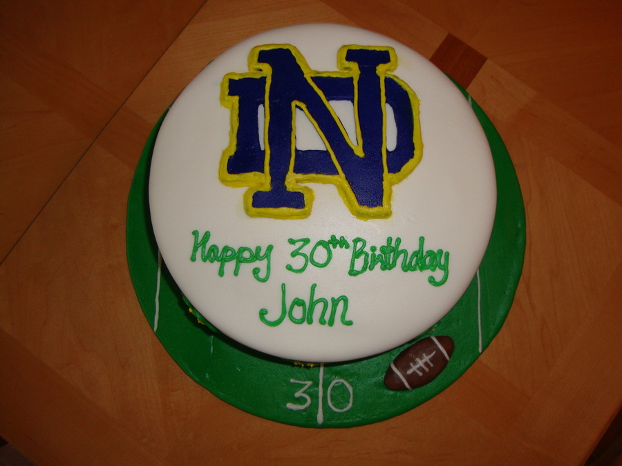 Notre Dame Birthday Cake - CakeCentral.com