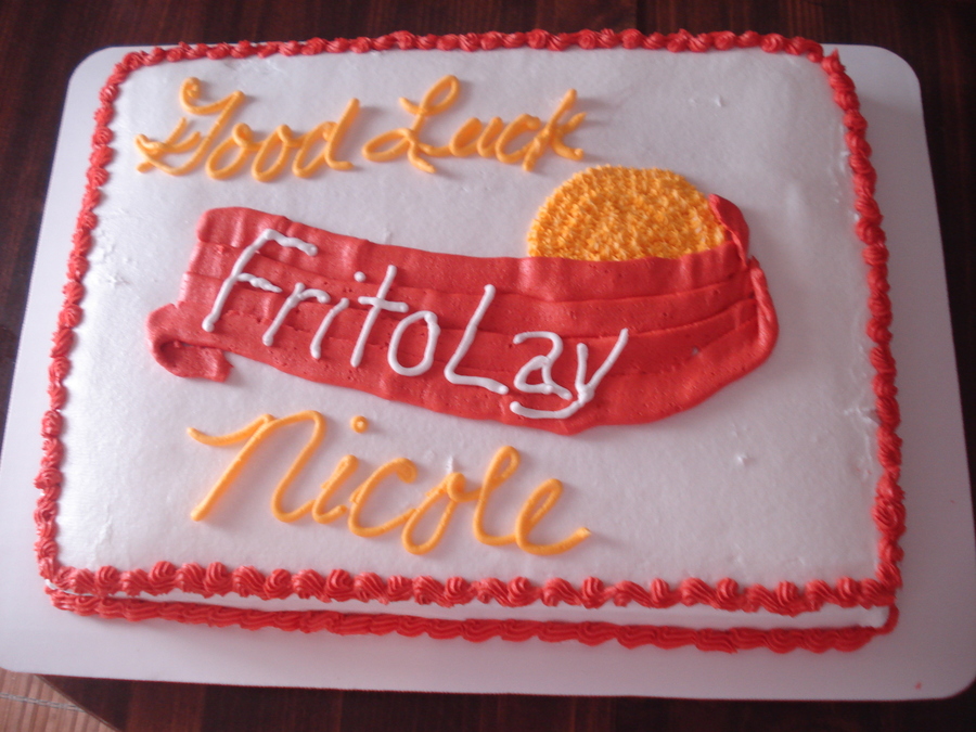 Frito Lay Cake - CakeCentral.com