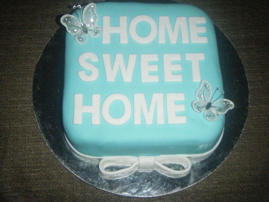 Welcome Home Cake - CakeCentral.com