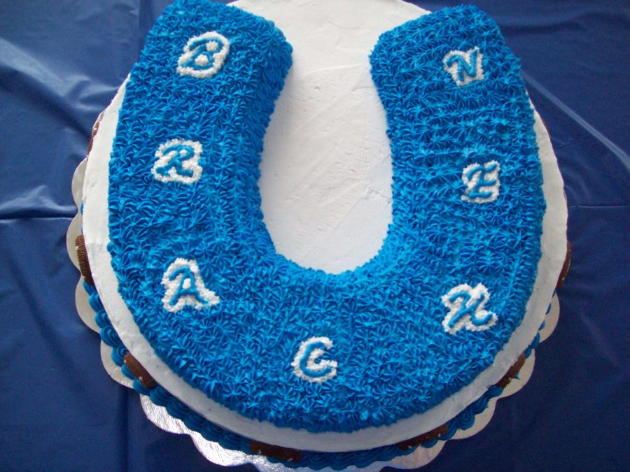 Colts Birthday Cake - CakeCentral.com