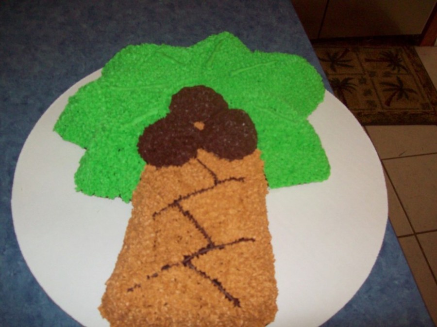 Palm Tree Cake - CakeCentral.com