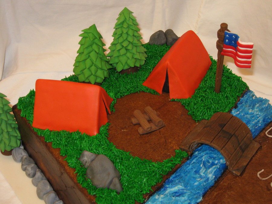 Boy Scout Cake - CakeCentral.com